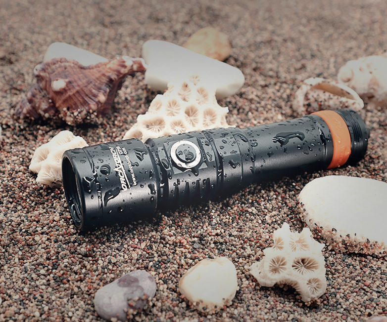 OrcaTorch D710 Sukelluslamppu, 3000 lumen.