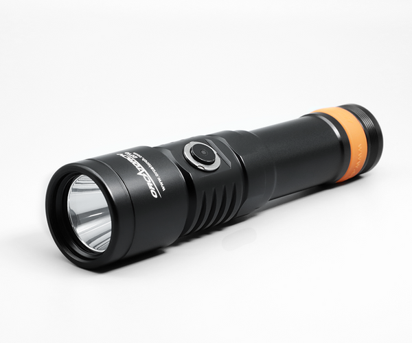 OrcaTorch D710 Sukelluslamppu, 3000 lumen.